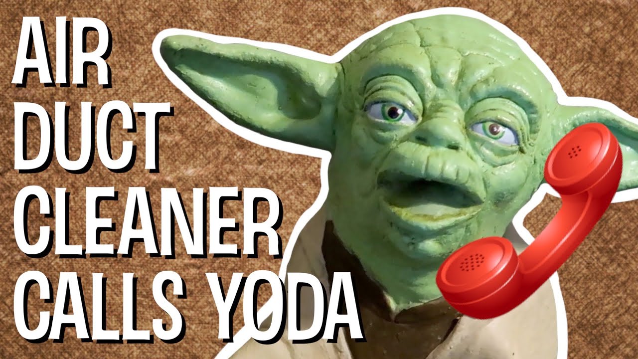 YODA GETS AIR DUCT CLEANING CALL - The Puppet Yoda Show - YouTube