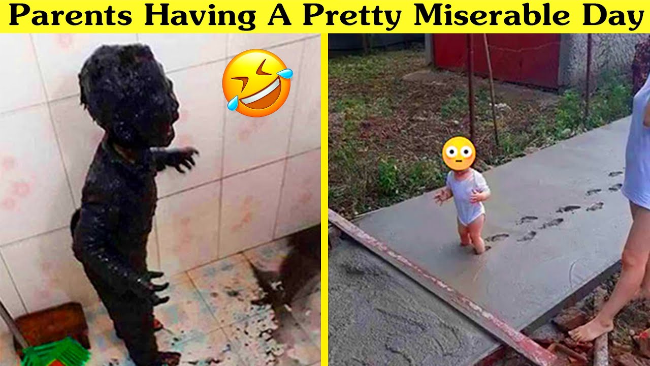 Parents Having A Pretty Miserable Day - Funny Photos - YouTube