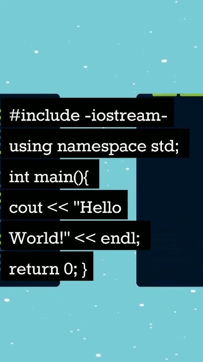 Hello World Program In C Helloworld Cplusplus Coding Code Codingfreek Programing Youtube