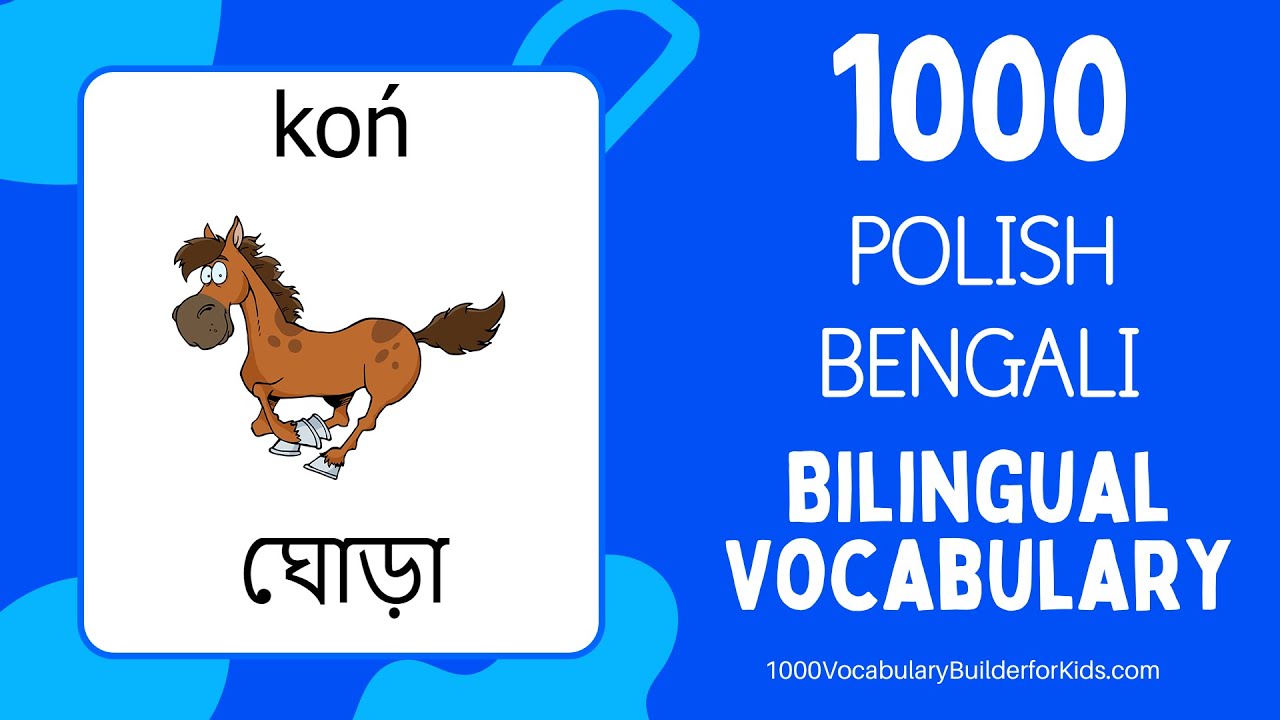 Learn Polish Bengali 1000 Bilingual Vocabulary for Beginners - YouTube