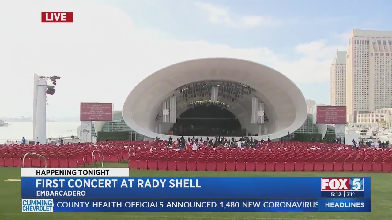 New Rady Shell At Jacobs Park Debuts - YouTube