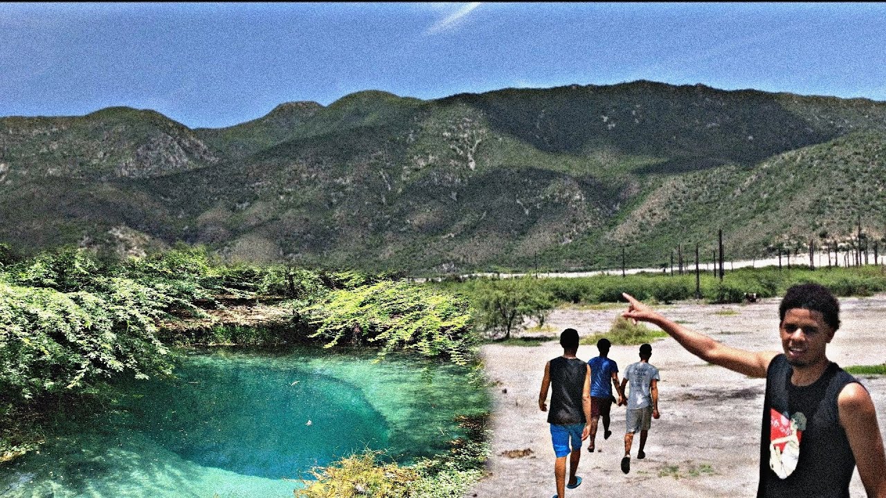 Visitando Lago Oculto Boca De Cachon De Jimani República Dominicana ...
