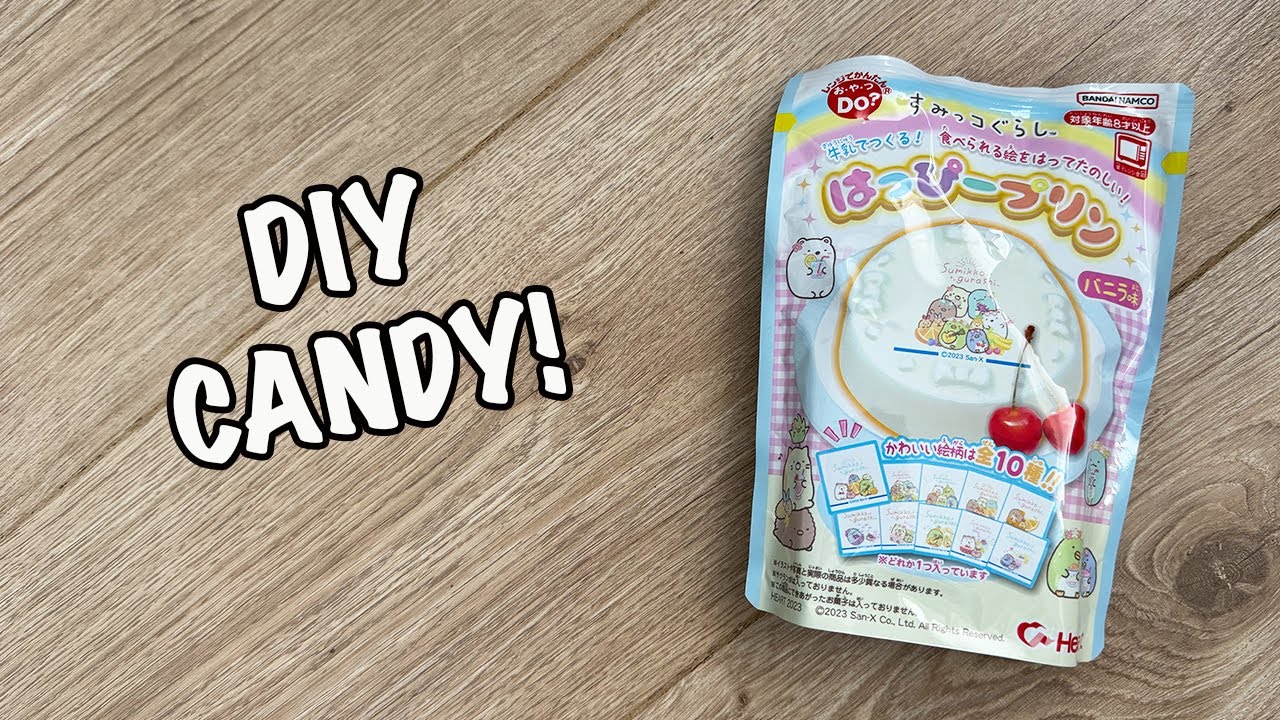 DIY Candy - Sumikko Gurashi Happy Pudding - Japanese Candy - English ...