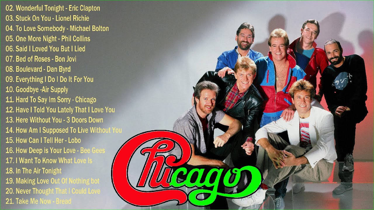 Chicago Greatest Hits Full Album - Best Songs of Chicago - YouTube