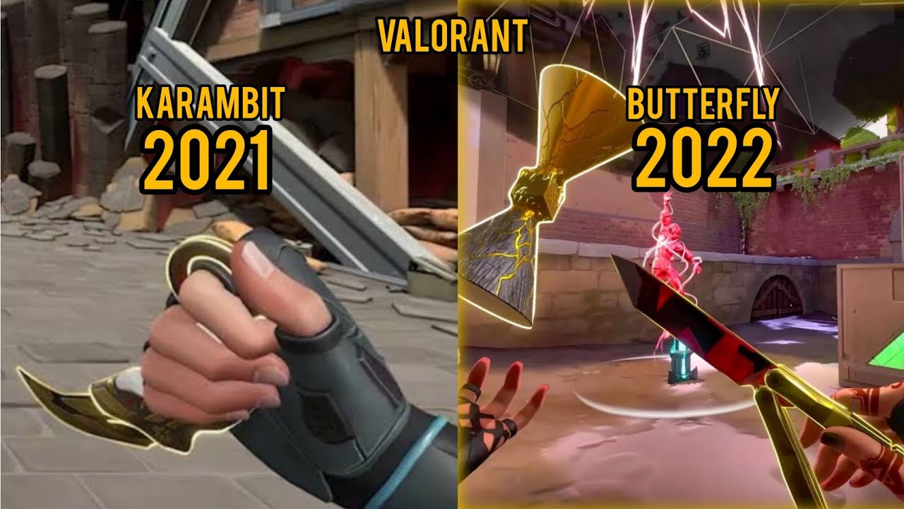 Valorant Champions Karambit Vs Butterfly Knife || Valorant Champions ...