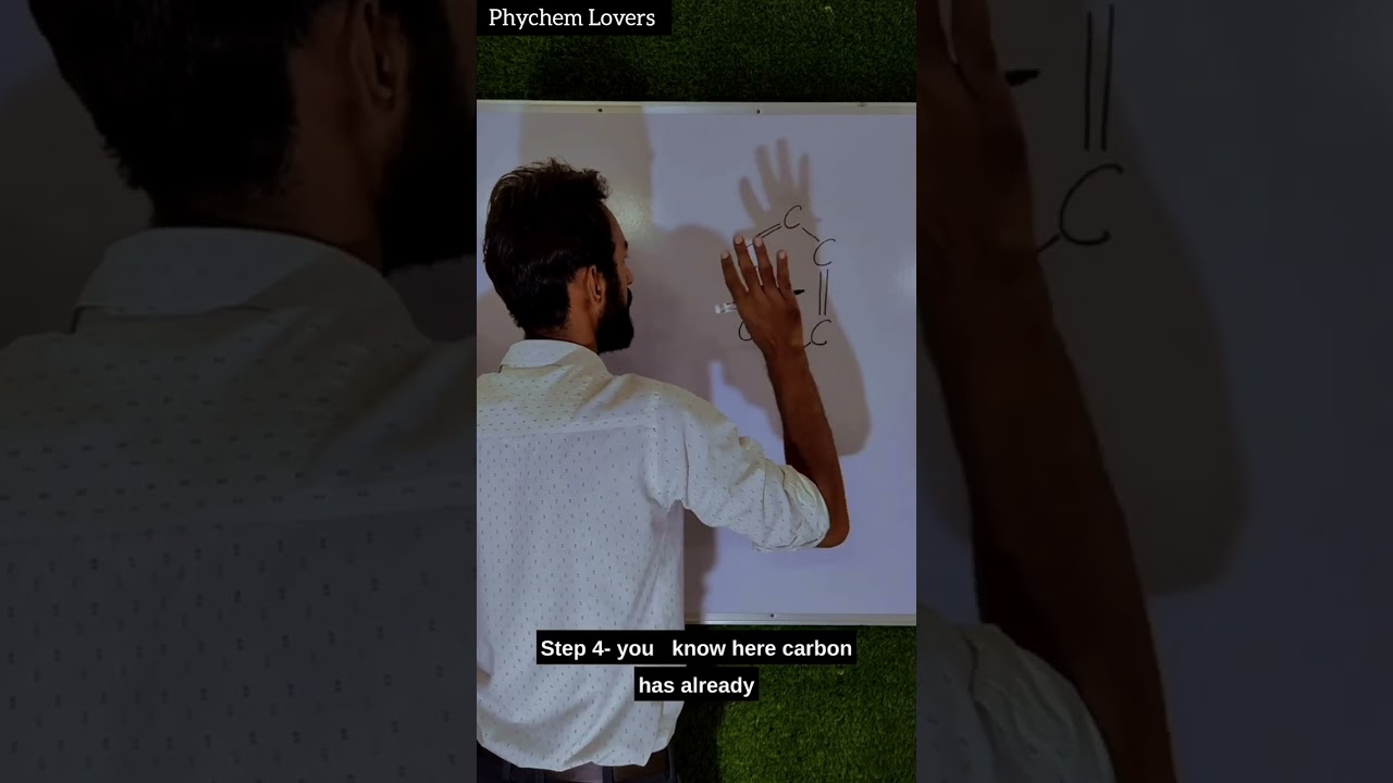 Trick to draw Benzene ring C6H6 |Organic Chemistry #shorts - YouTube