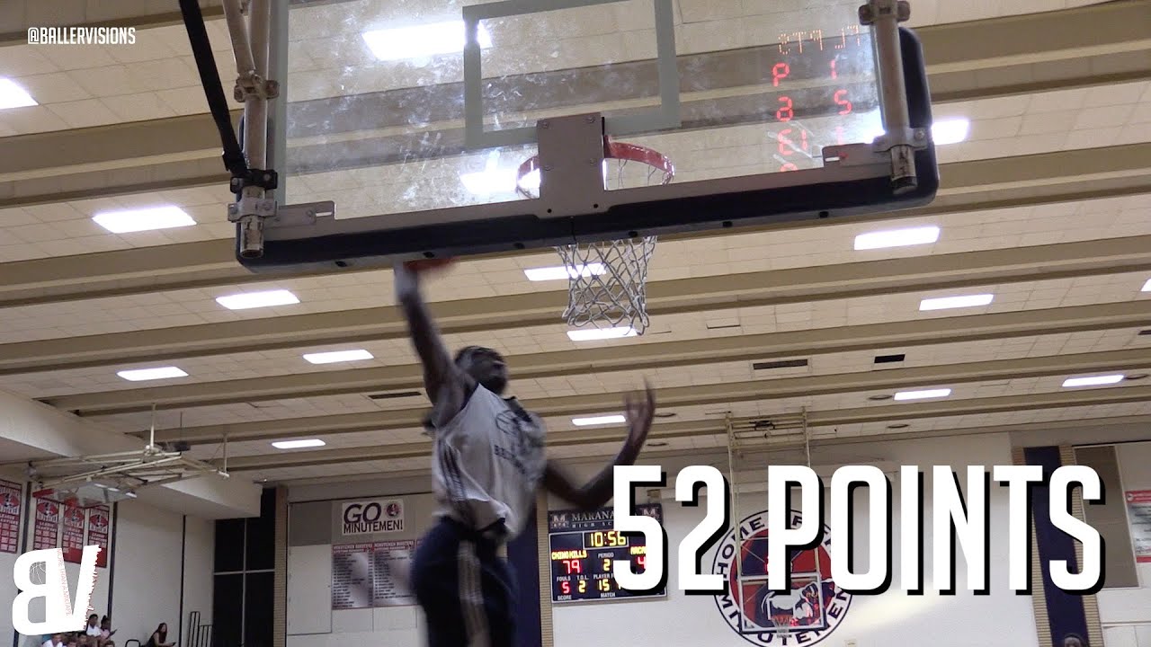 Eli Scott Drops 52 In Chino Hills Summer League Opener!! Full Raw ...