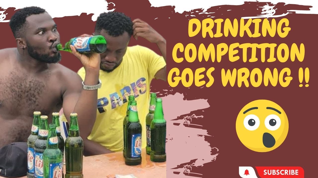 Drinking Competition Goes Wrong | Agu and Mr Ibe Comedy - YouTube