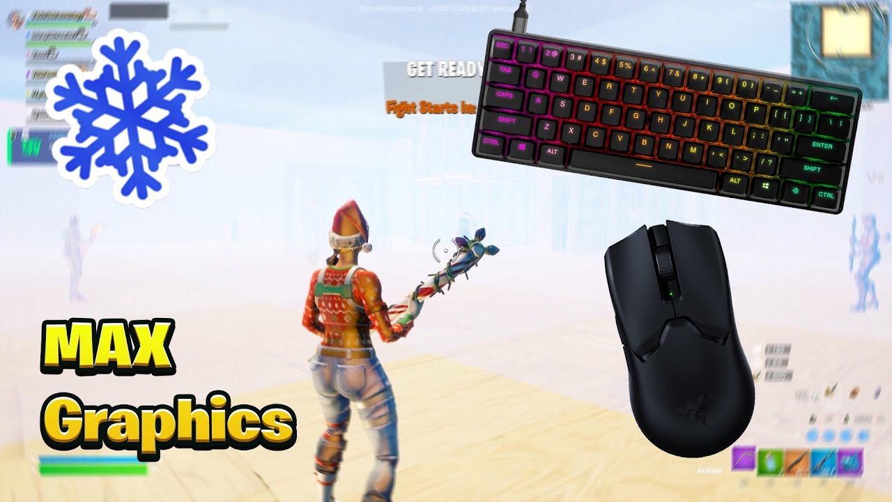 Fortnite ASMR Boxfights 😍 MAX Graphics📈 Relaxing Winter Lofi⛄ - YouTube