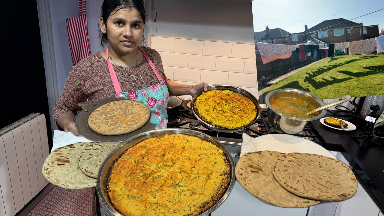 Aje windo Shaf Karya // Cooking Ma Handvo Banavyo // @prafulc9815 ...