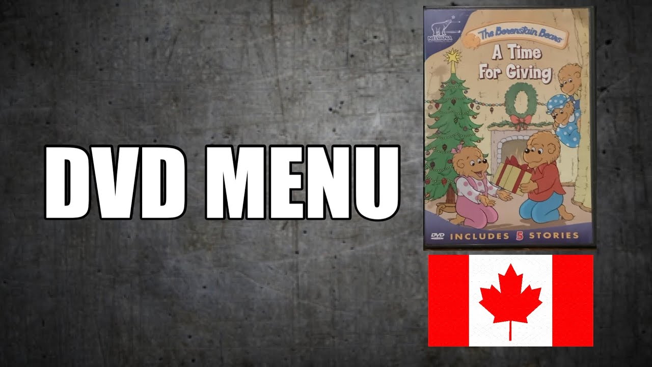 The Berenstain Bears A Time For Giving 2005 DVD Menu - YouTube