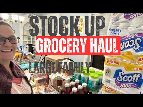 Shop with me and 12 children - YouTube