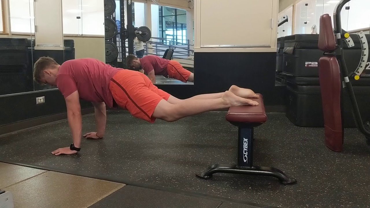 Knee Drop (quad extension) - YouTube