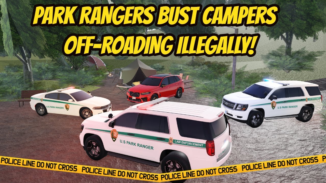 Greenville, Wisc Roblox l Park Rangers Bust OFF-ROADING RACING Update ...