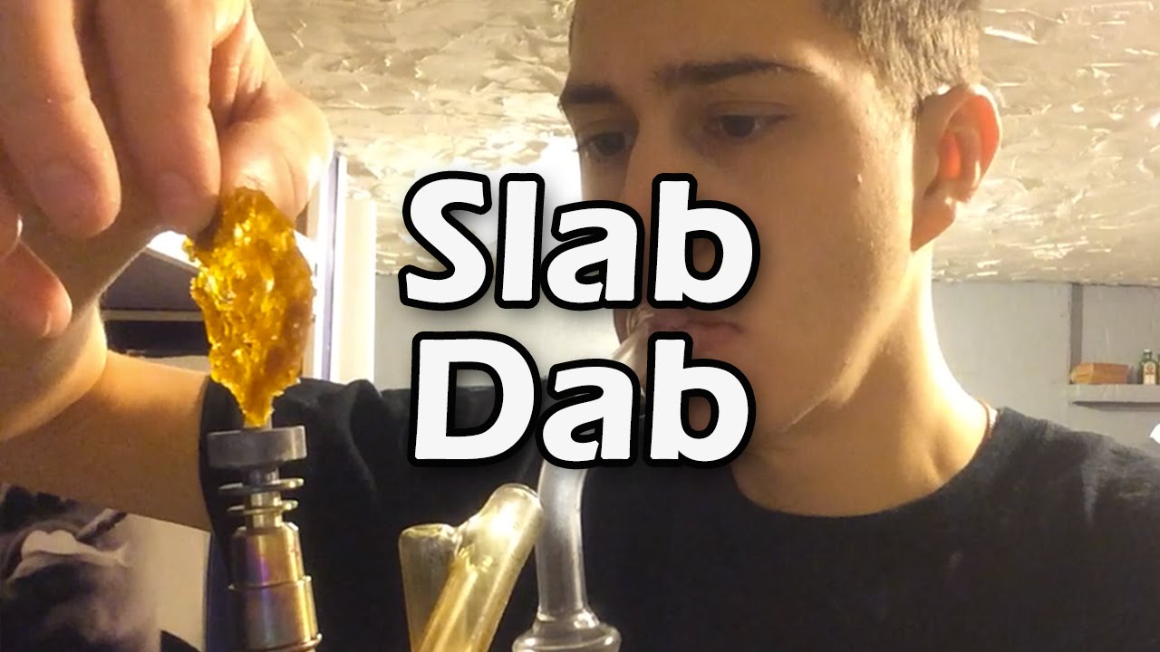 Pink Kush Slab Dab! - YouTube