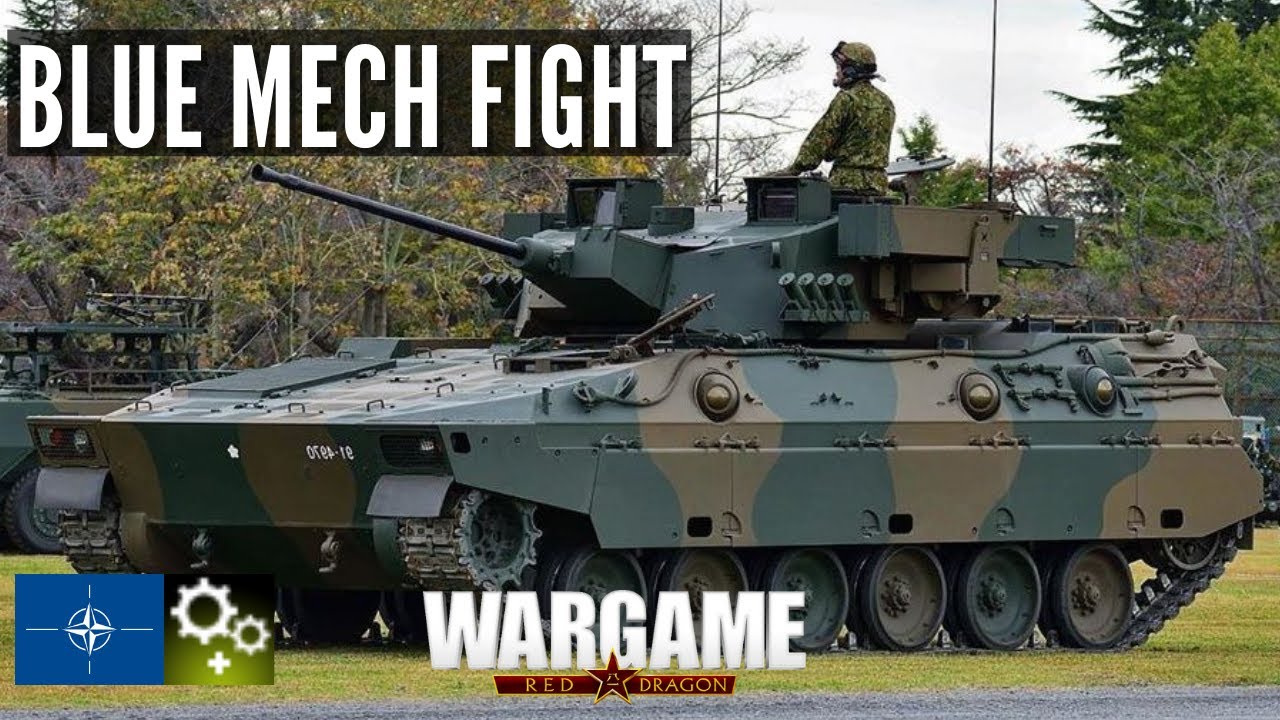 BLUE MECH FIGHT - Wargame Red Dragon - YouTube
