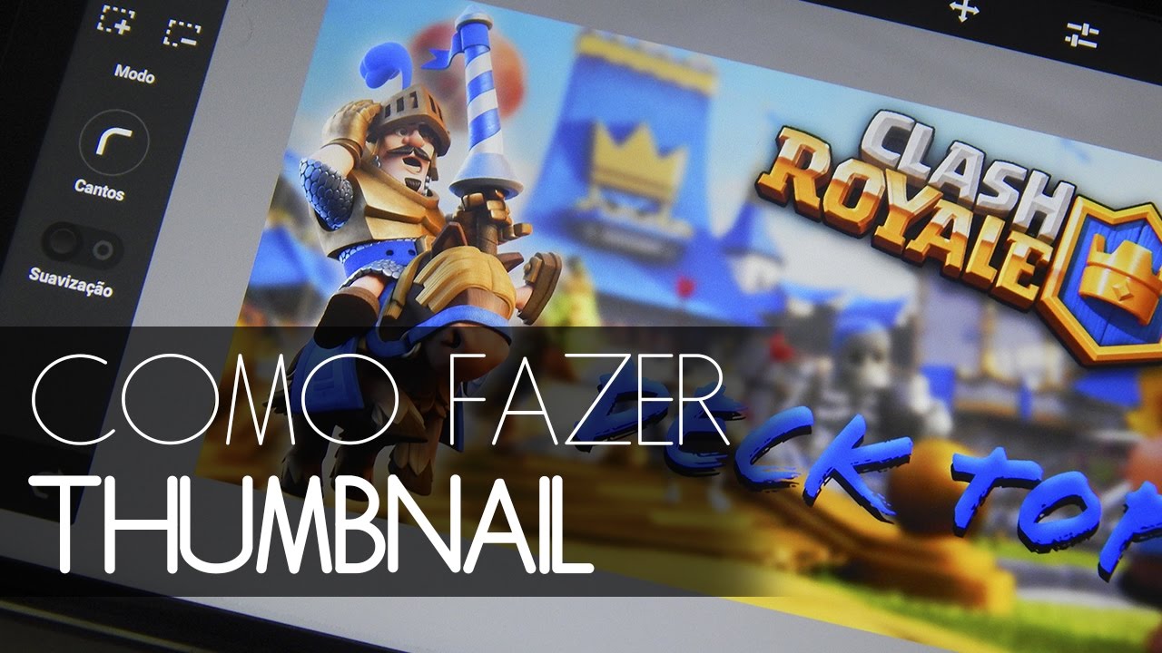 Como fazer Thumbnail pelo celular e postar no Youtube - YouTube