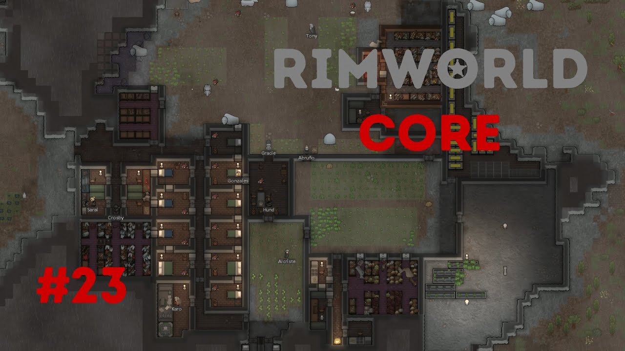 Zwischenstand der Kolonie | Rimworld | Core #023 - YouTube