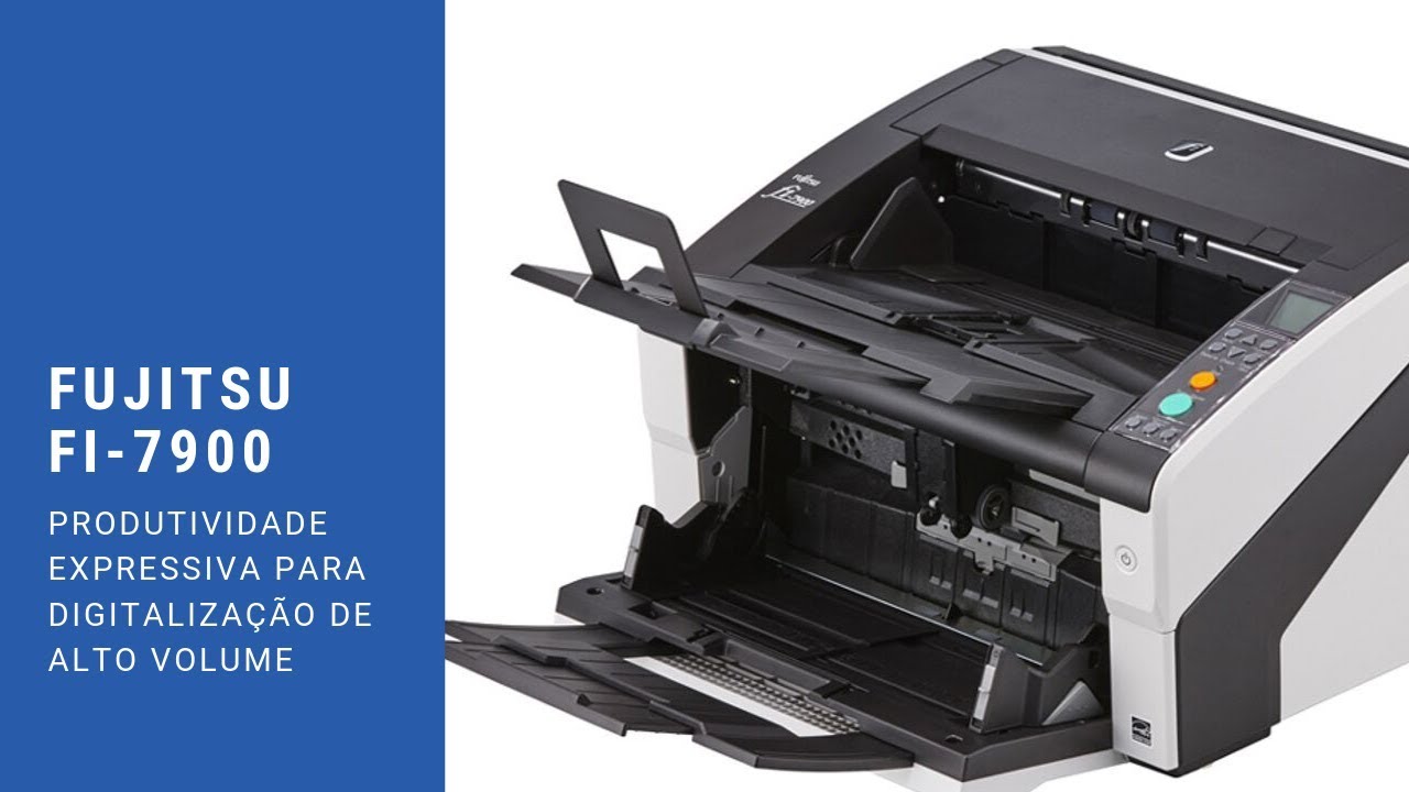Fujitsu fi-7900: produtividade expressiva para digitalização de alto ...