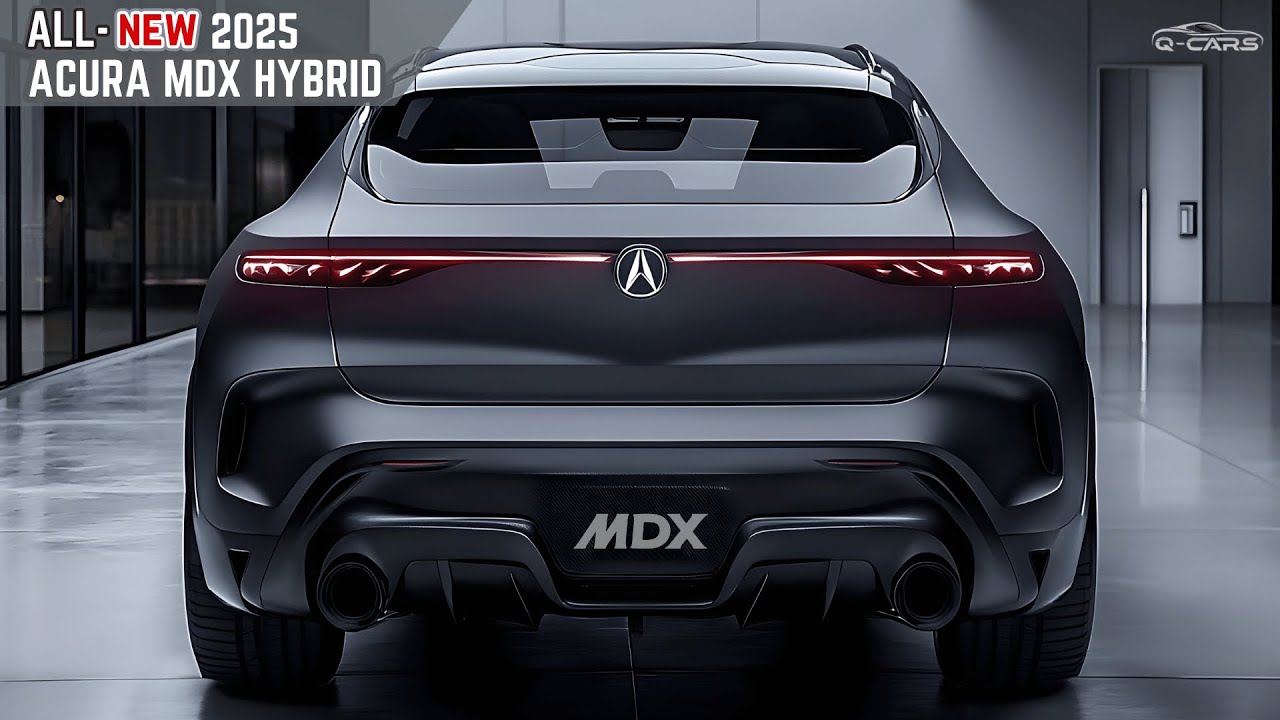 New 2025 Acura MDX Hybrid Unveiled - Futuristic Design Meets Thrilling ...