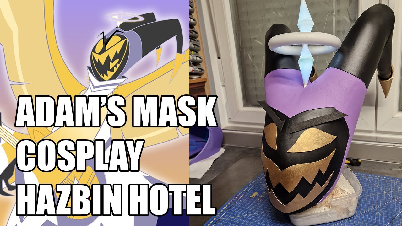 MASCARA ADAM COSPLAY - HAZBIN HOTEL - Español - YouTube