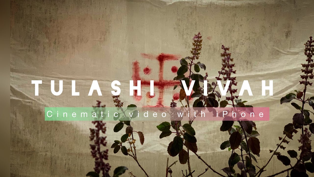 Tulashi vivah | Tulsi vivah | Cinematic video with iPhone - YouTube
