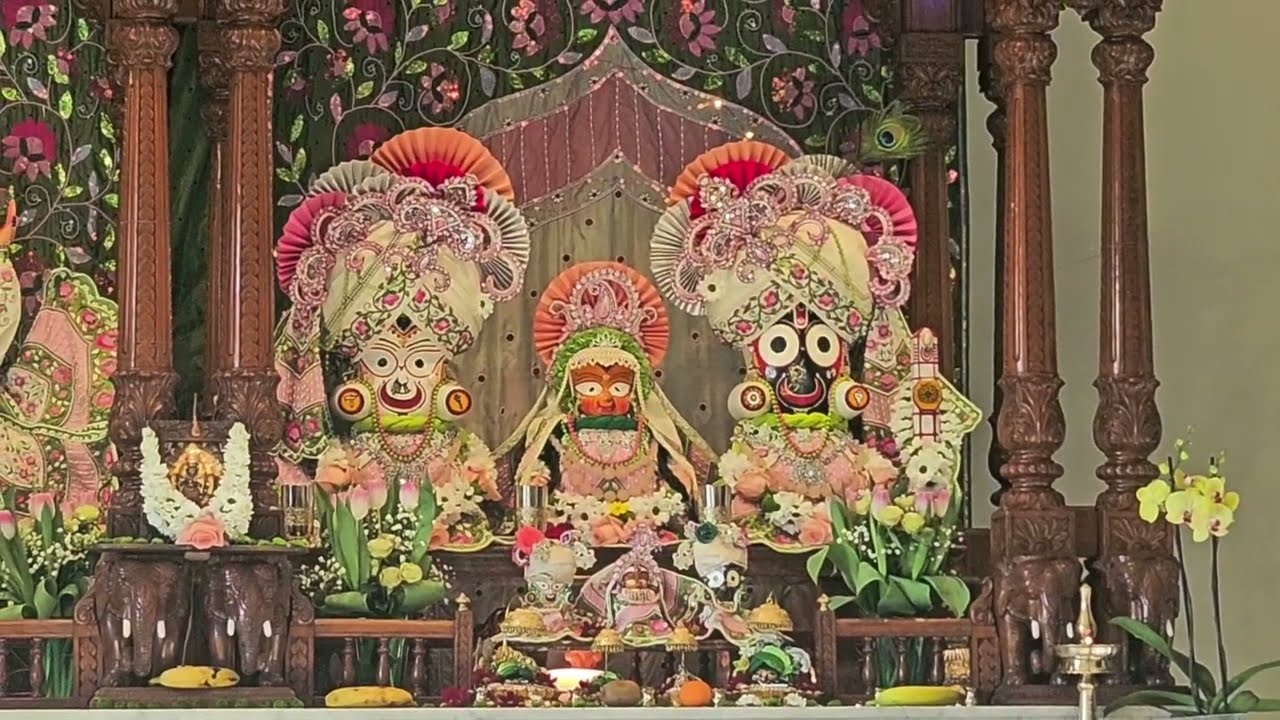 Hare Krishna ISKCON ZURICH SWITZERLAND Darshan | Sunday Festival 14-01 ...