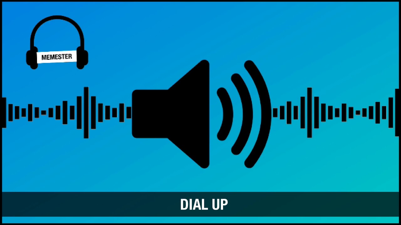 Dial up meme sound effect - YouTube