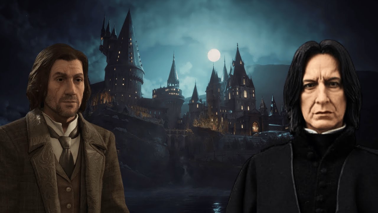 Knock off of professor SNAPE in Hogwarts legacy - YouTube