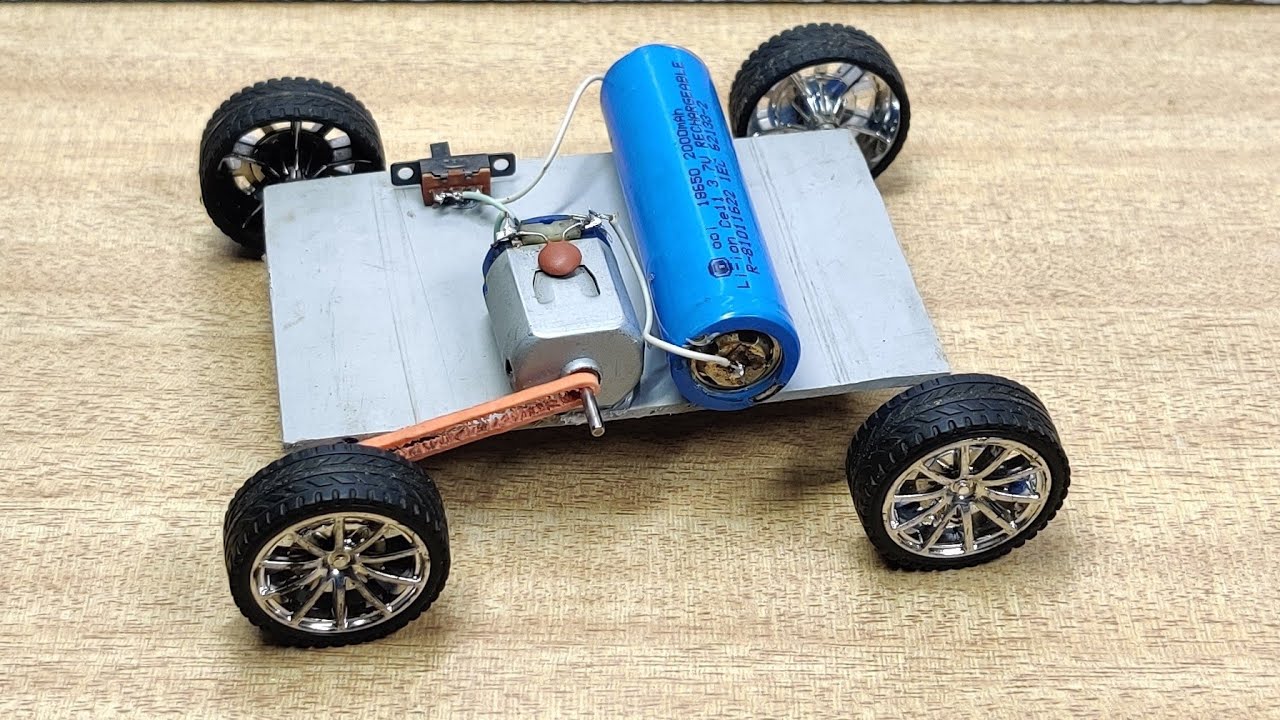 How to make Car | Amazing Dc motor car | Very simple project - YouTube