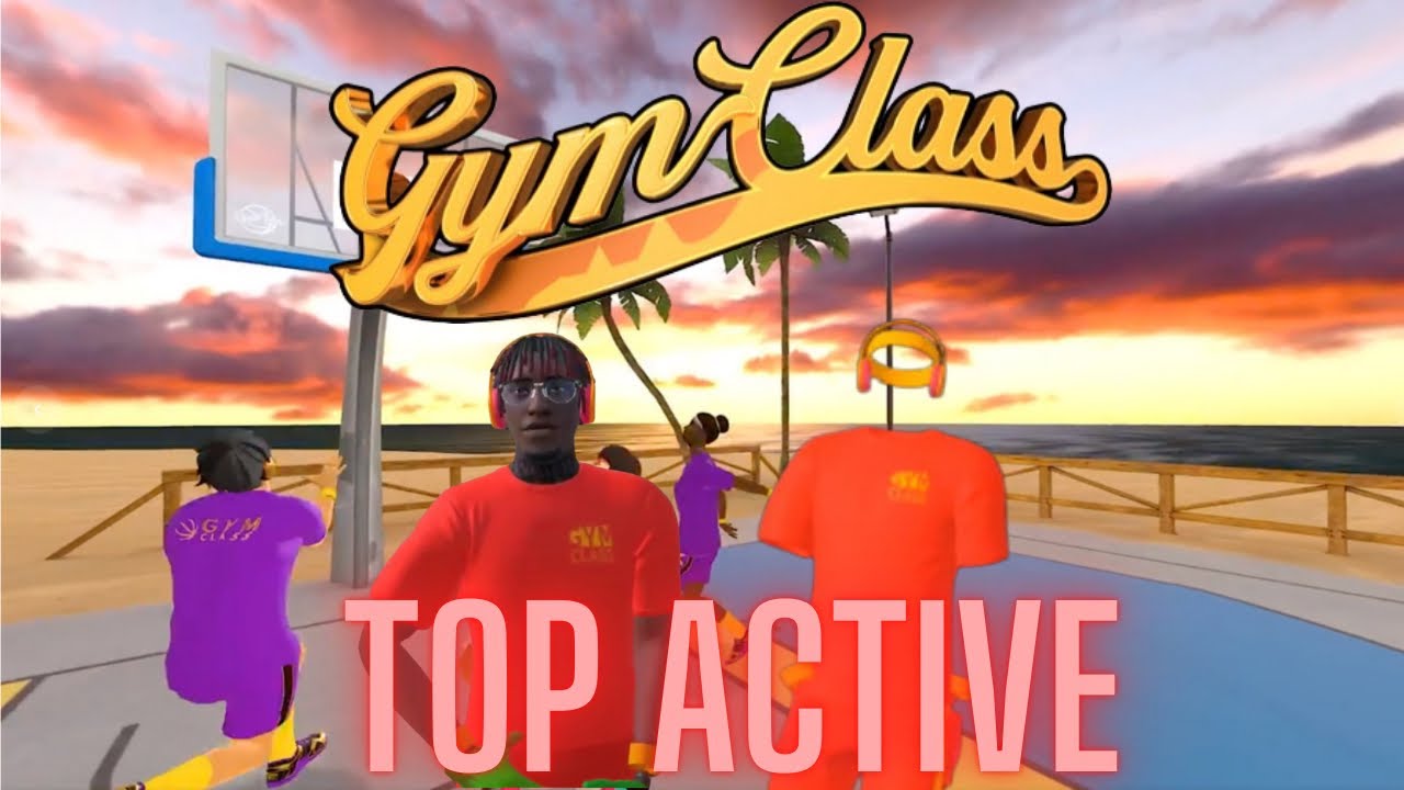 Top active duo in gym Class VR DOMINATING on the court |Vr basketball ...