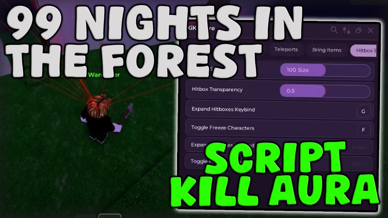 [🔦UPDATE] Roblox 99 Nights in the Forest Script Kill Aura, Auto Farm ...