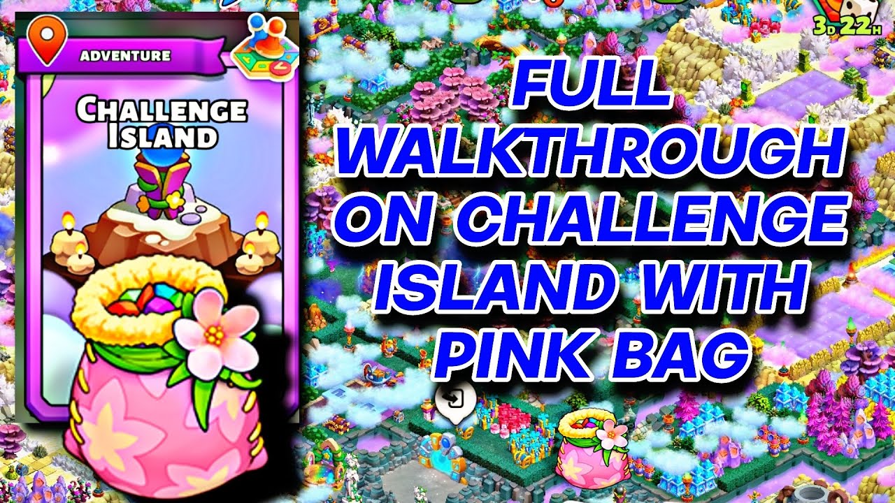 Walkthrough On Challenge Island With Pink Bag | Family Island | Sept ...