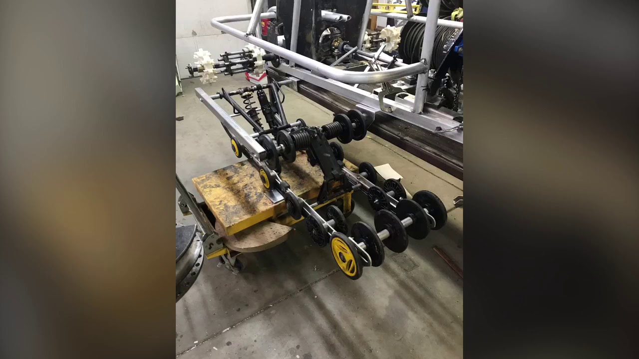 1974 Cushman trackster rebuild with ford vsg 413 4 cylinder - YouTube