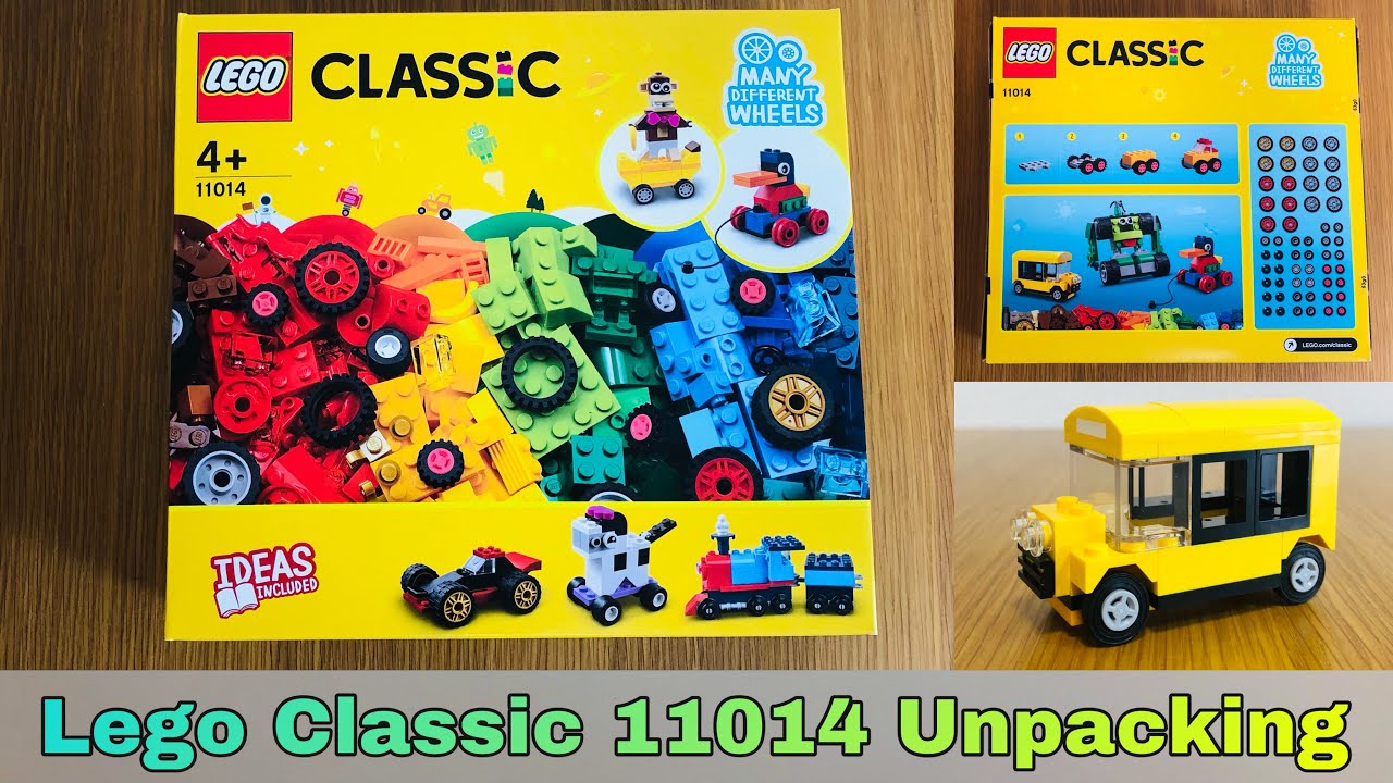 Lego Classic 11014 Unpacking - YouTube