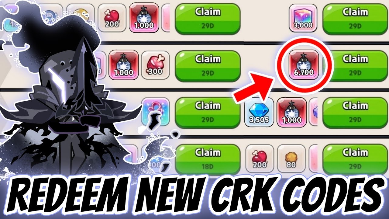 Redeem New CRK Codes 😱 - YouTube