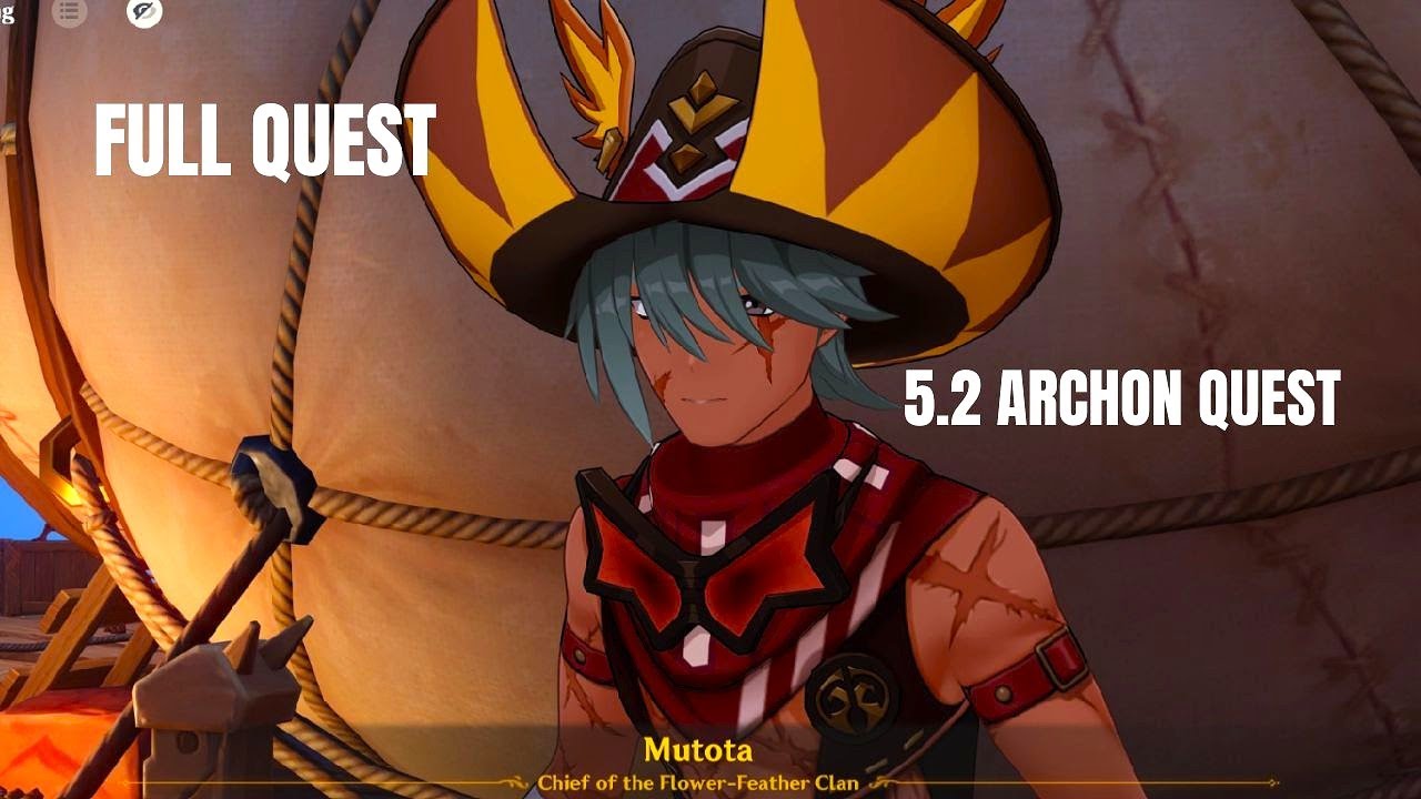 GENSHIN IMPACT 5.2 : NEW ARCHON QUEST WALKTHROUGH - YouTube