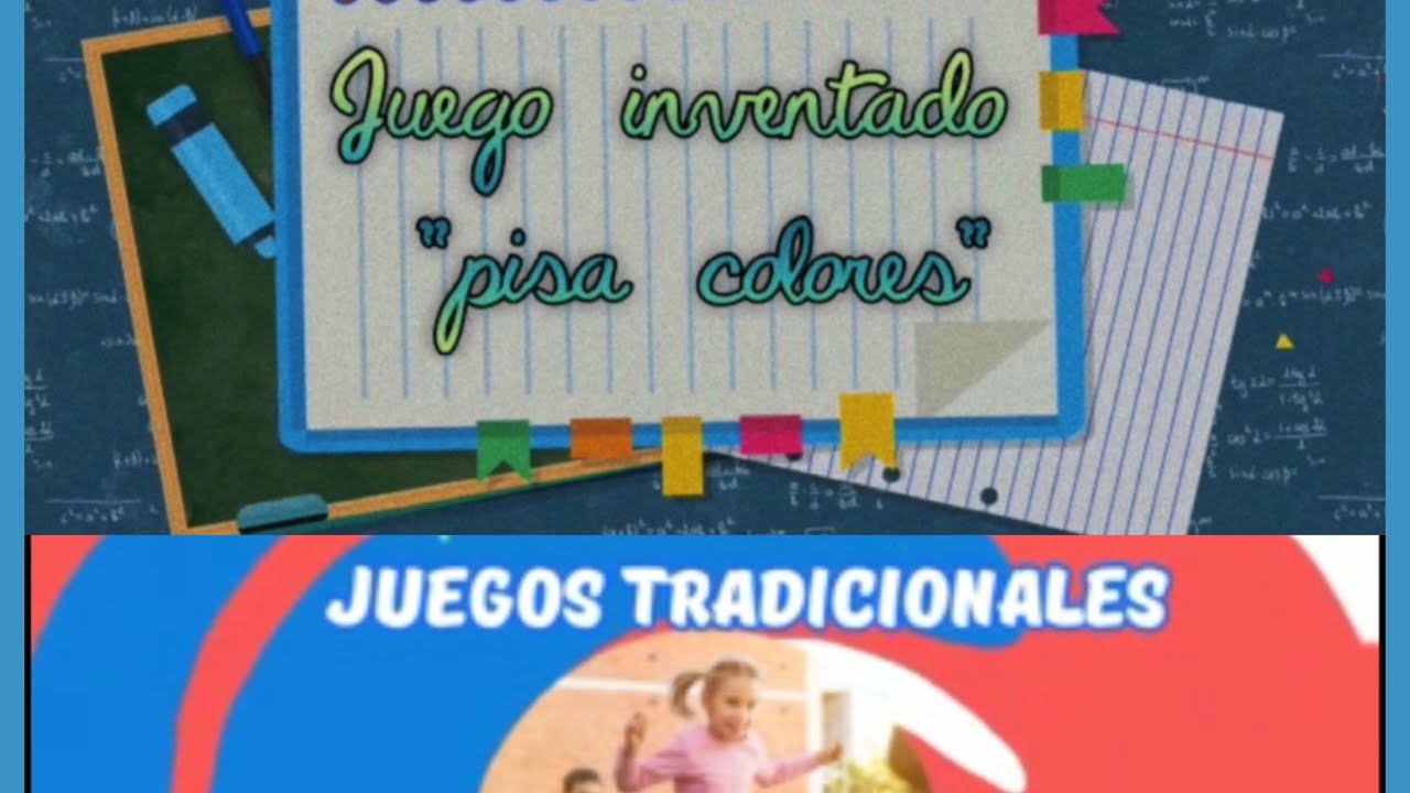 Juego inventado y juego tradicional - YouTube