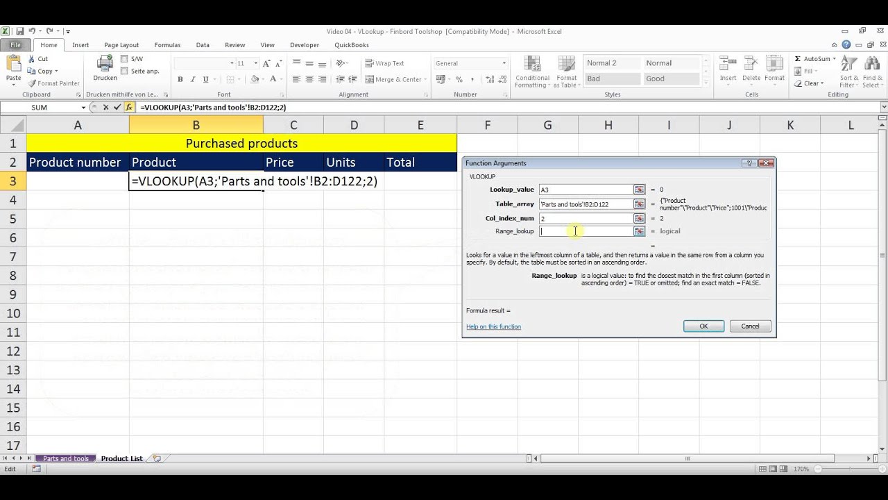 Excel labs - VLookUp Function Explained for Beginners - YouTube