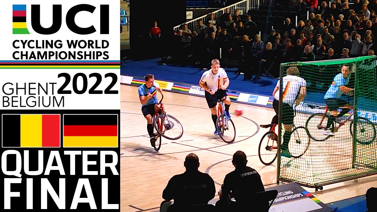 Cycleball Quarterfinal 2022 Germany - Belgium | Radball WM ...