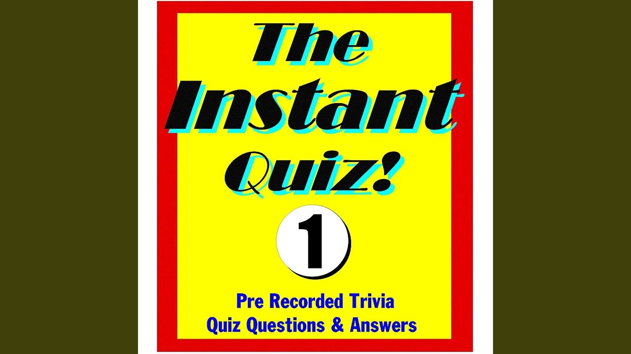 Trivia Quiz Number 2 (Questions & Answers) - YouTube