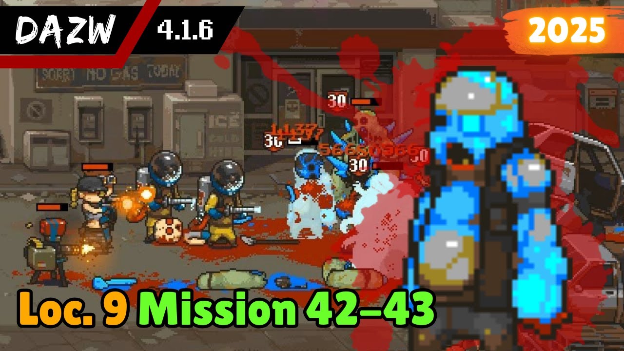 Location 9 Mission 42-43 🥶 DAZW v4.1.6 Dead Ahead: Zombie Warfare F2P ...