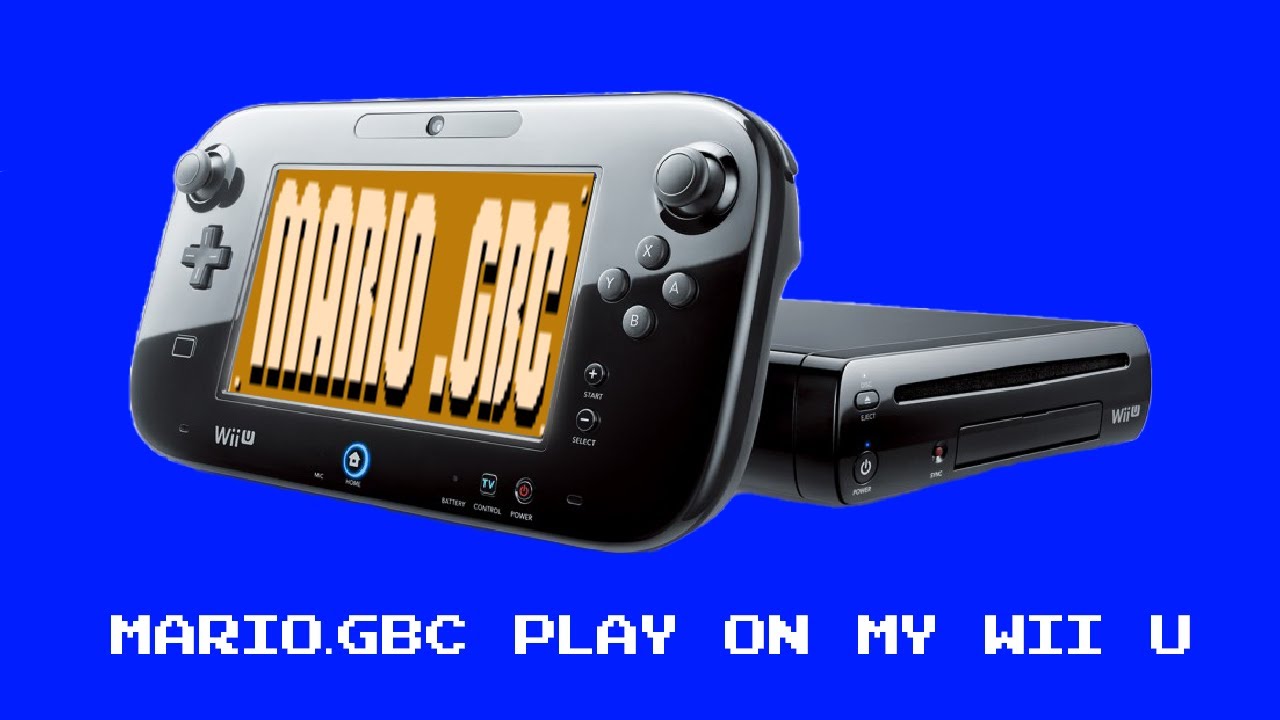 Mario.GBC Play On My Homebrew Wii U (The 2,1k Subscribers Special Part 1) - YouTube