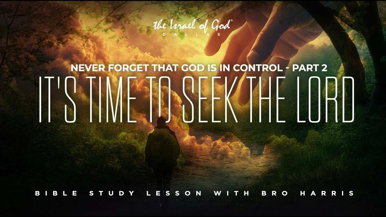 IOG Dallas - "Never Forget That God Is In Control - Part 2 - It's Time ...