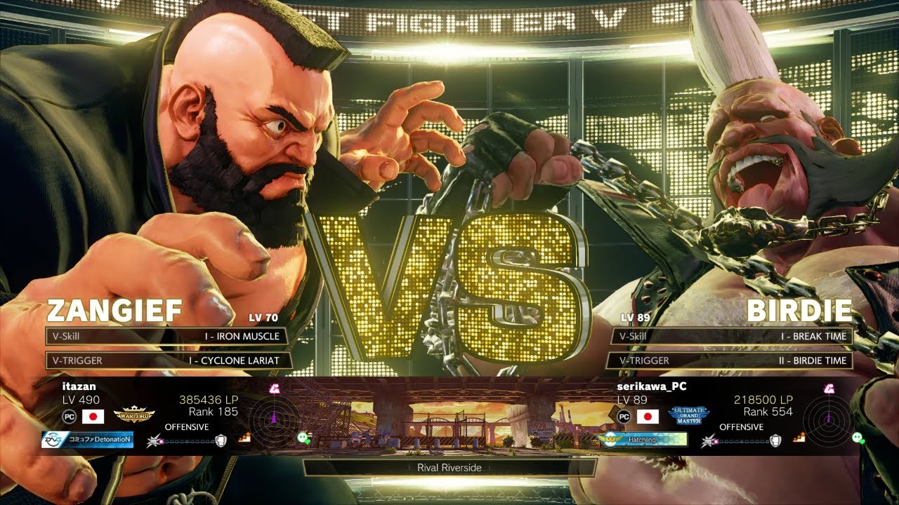 SFV Champion Edition🔥 itazan (Zangief) Vs serikawa (Birdie) 🔥 Online ...
