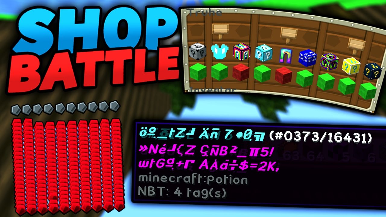 GEHEIMNISVOLLE OP POTION IM SHOP BATTLE - YouTube
