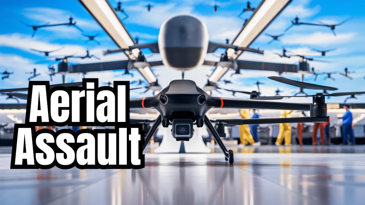 The Future of War: Drone Swarm Technology in Action - YouTube