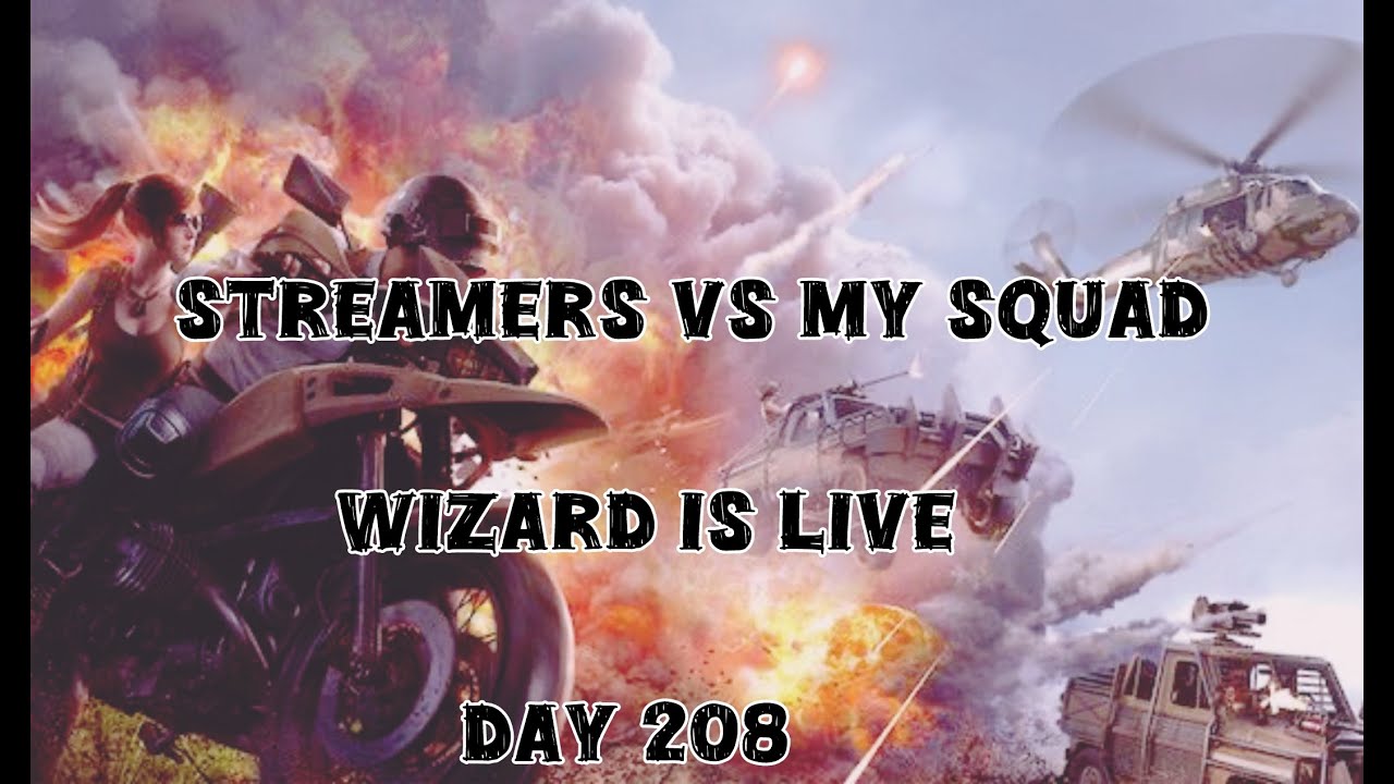 #short Streamers Vs My Squad Day 208 #Bgmi #Live #Wizardislive #Seo # ...