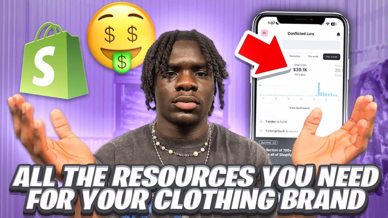 ALL the RESOURCES YOU NEED for your CLOTHING BRAND IN 1 VIDEO + TIPS ...