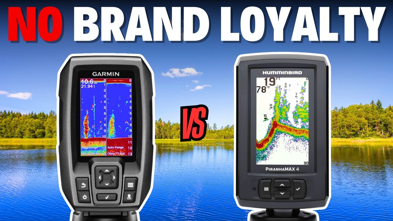 No Fanboy BS: Garmin Striker 4 vs Humminbird PiranhaMAX 4 - YouTube